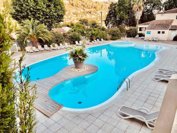 Les Canonniers - Chalet Avec Piscine - Cuers