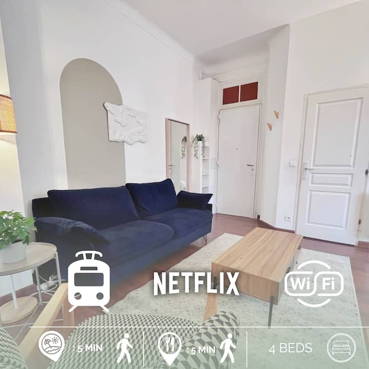 Ref 109 - Spacieux 4p Au Cœur De Nice - Nice