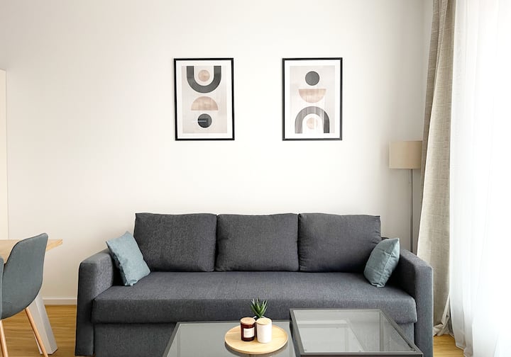 Superior 1-bedroom Apartment | Balcony | Parking - Mettingen