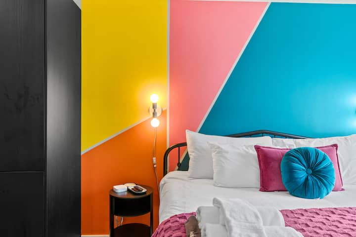 King Bed | 2 Min Walk > Uab Med | Close To Regions - Birmingham, AL