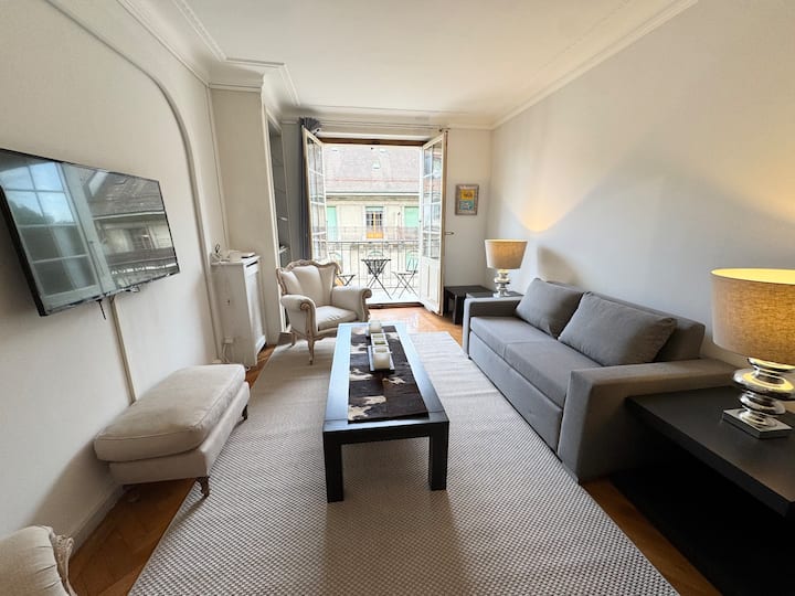 Chic Cosy 1 Room Apt, Geneva Center - Genebra