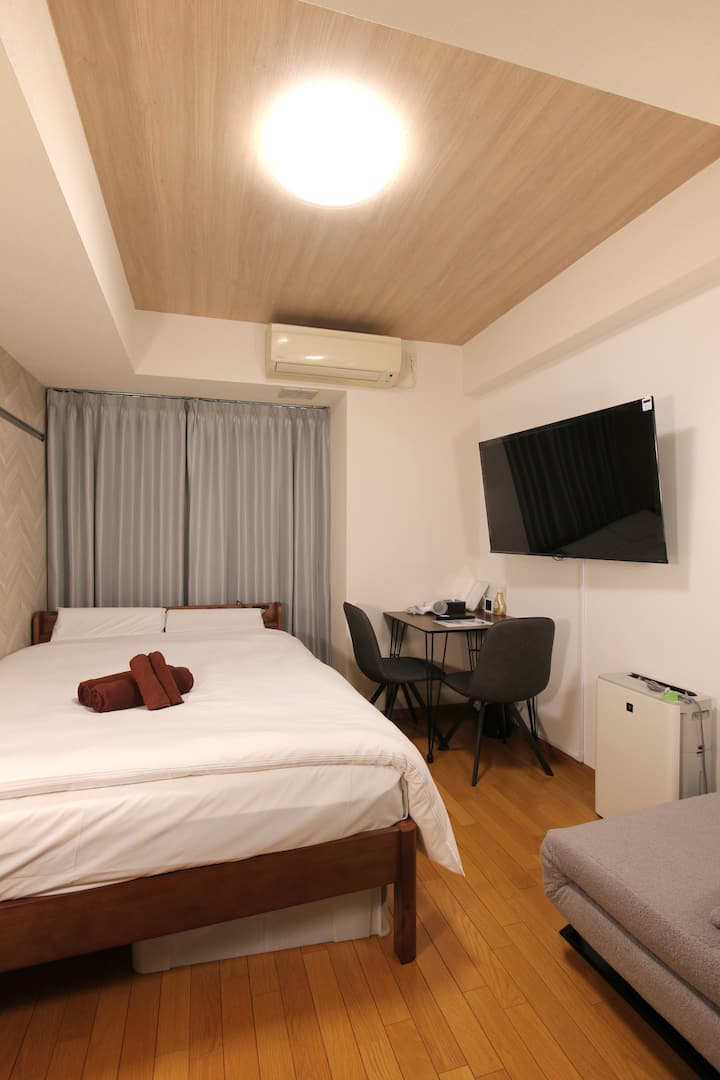 New Open|東京タワー近く|都心ステイ|観光・ビジネスにも最適|3名|402 - Shinagawa Station