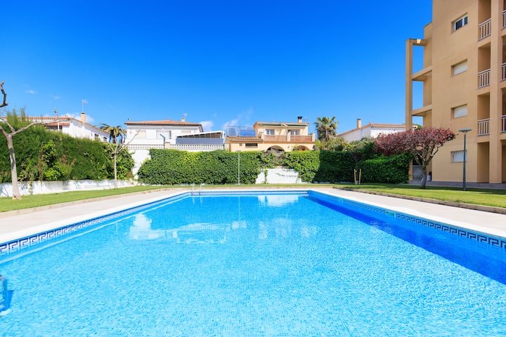 Apartamento 1ª Línea Mar Con Piscina - Cambrils