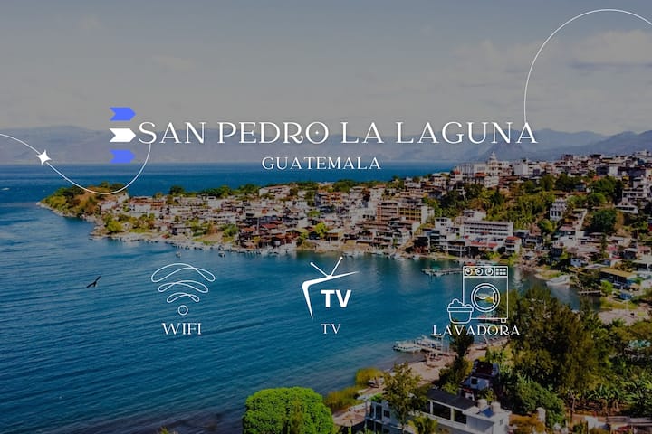 New House+wifi+kitchen+tv+laundry@sanpedrolalaguna - Sololá