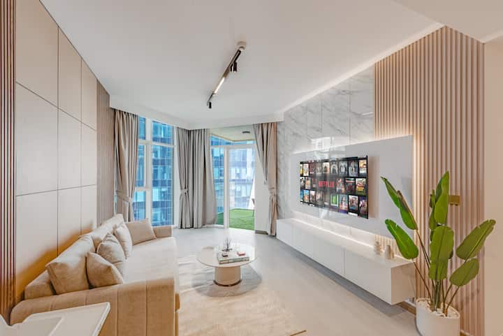 7 Mins Taxi Dubai Mall | Infinity Pool | New 2br - Dubaï