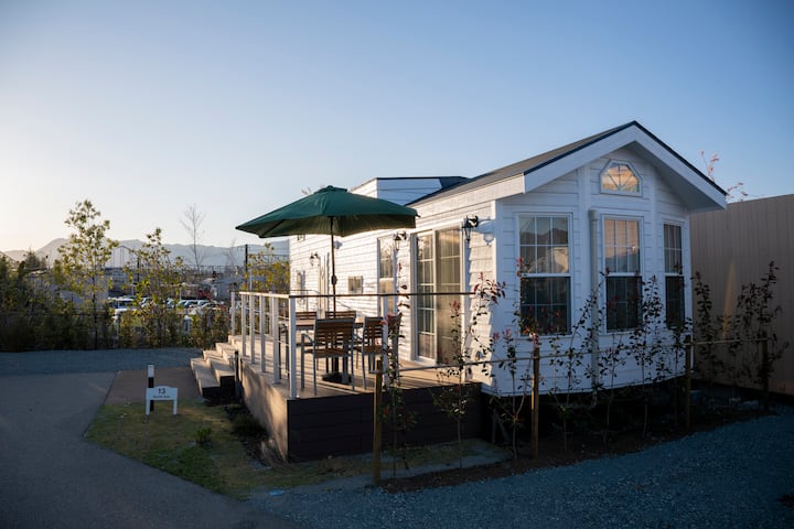 富士山駅1分!富士山も目の前。友人同士からご家族、ひとり旅まで幅広く満足頂けるゆったりツインルーム。 - Mount Fuji