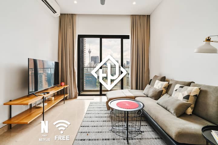 Twin Tower View | High Floor | Lucentia 2br - Bukit Bintang