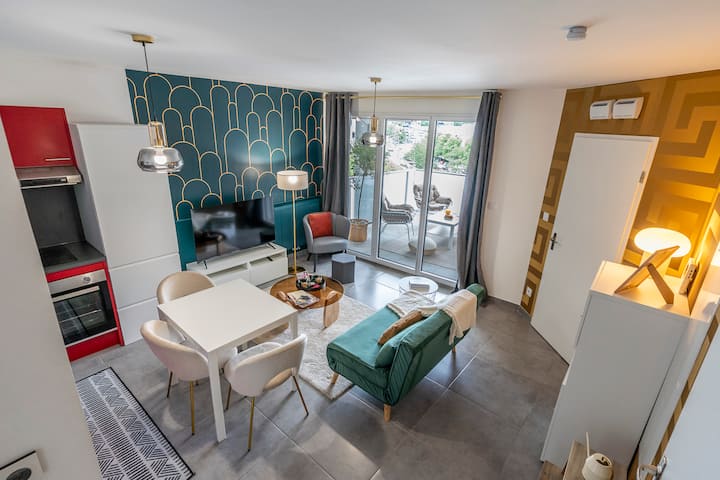 Urban Chic * Tram * Wifi * Terrasse * Parking * - Montpellier