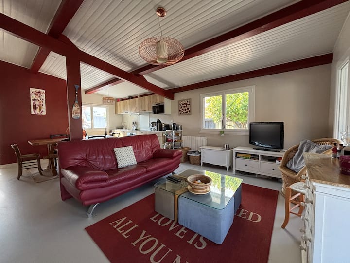 Maison De Famille 8 Pers, 200m De La Plage Calme - Mimizan