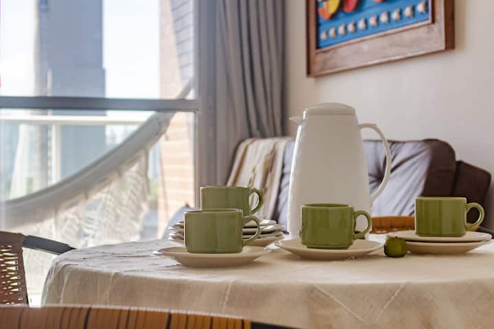 Balcony Hammock • Sea View • Ed. Palmer • Nomds - Vila Velha