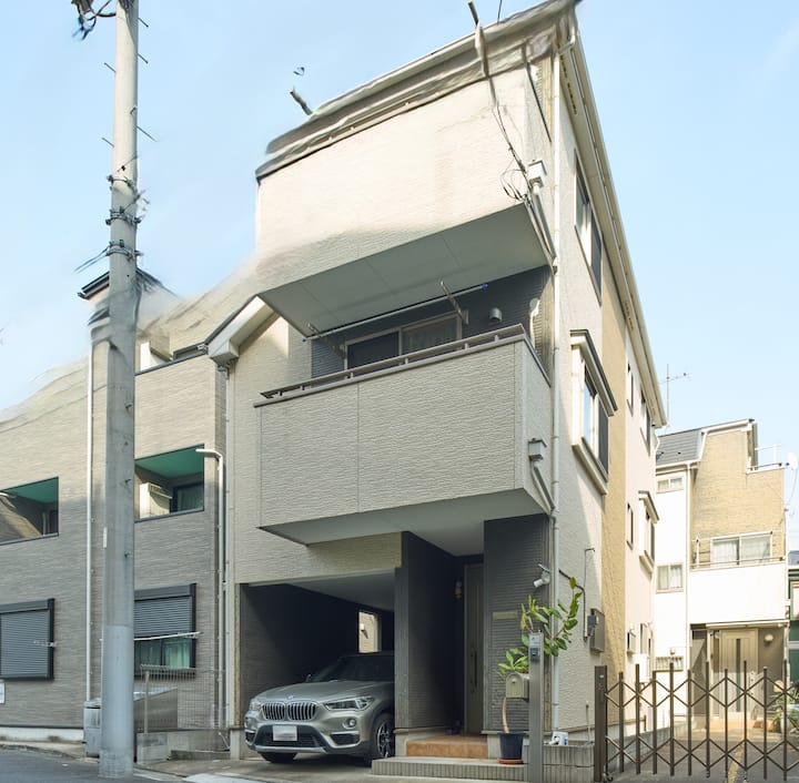 3br 100㎡ House Near Haneda Tokyo & Yokohama Access - Aéroport de Tokyo-Haneda (HND)