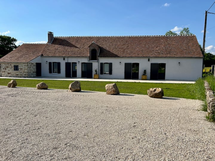 Villa Au Petit Monbarts- 1h30 De Paris - Courtenay