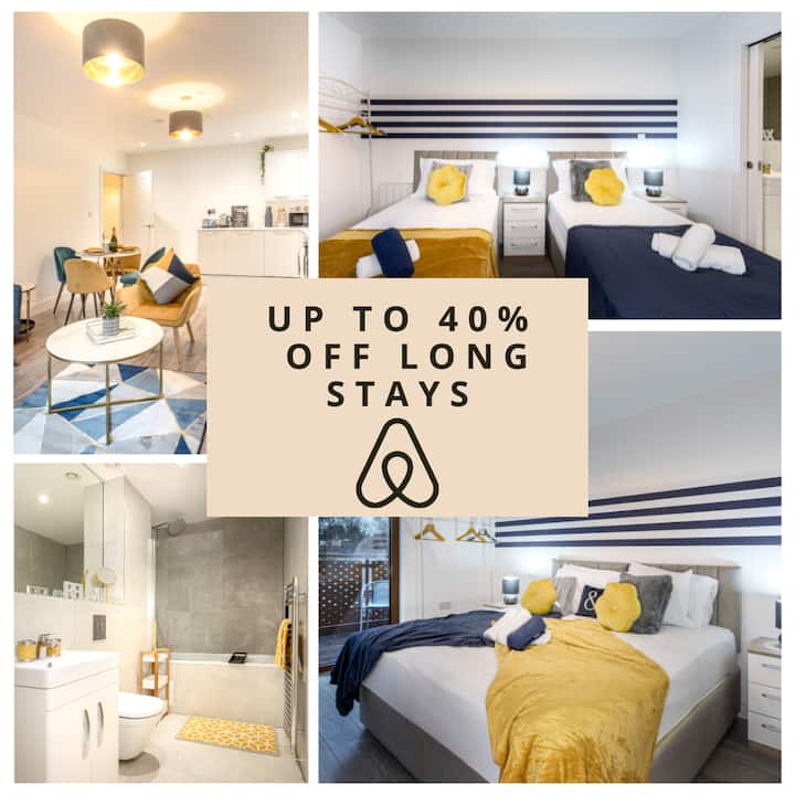 40% Monthly Discount | 20min London | Free Parking - Watford
