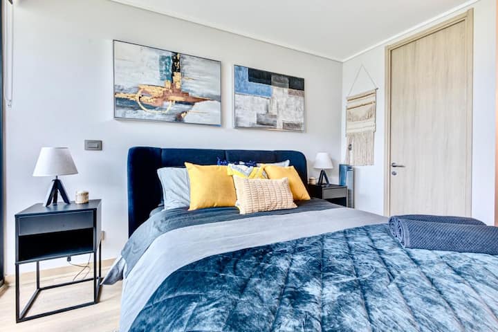 2 Pax~tour De Compras + Home Office[parking Extra] - Vitacura