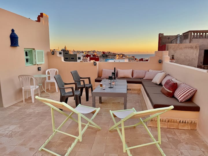 Riad Mery à Tamraght
Région Agadir
Proche Plage - Taghazout
