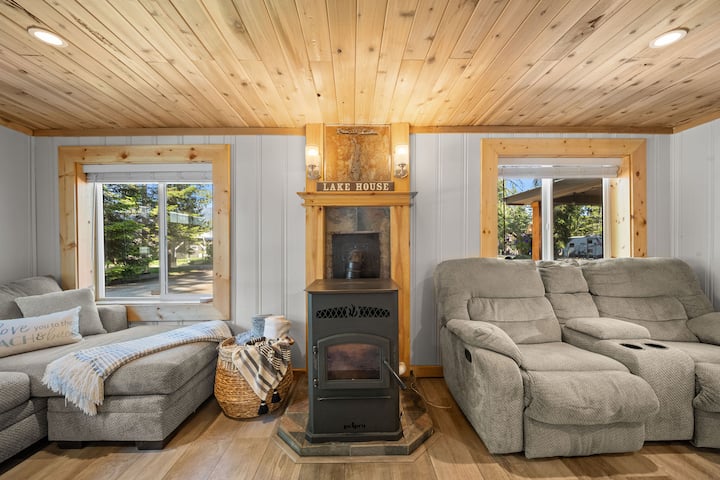 Home & Cabin On Priest Lake- Summer On The Lake - Priest Lake State Park, Coolin
