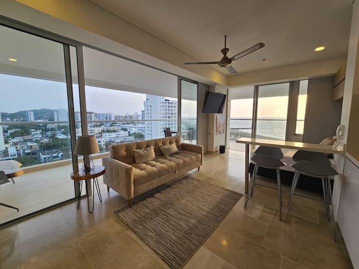 Apartamento Frente Al Mar En Cartagena! Vista 180° - Cartagena