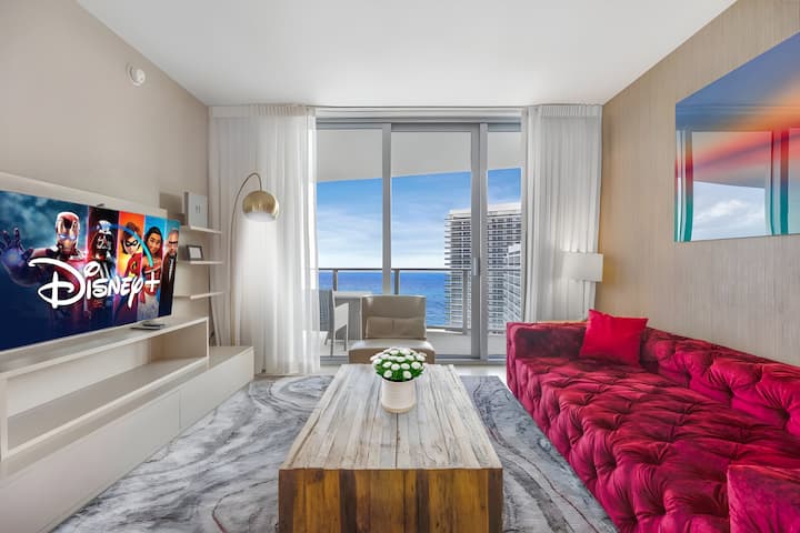 Ventur Luxe Condo L Oceanview | Gym, Beach Access - Hollywood, FL