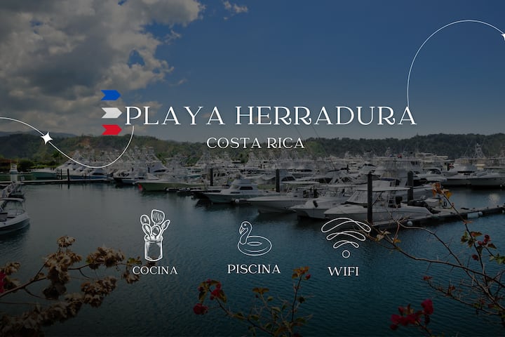 House+wifi+kitchen+pool+ac+parking @Playaherradura - Playa Herradura
