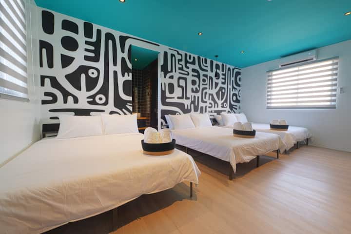 Penthouse Suite 1 At Kadangyan By 3bu Hostel - San Fernando