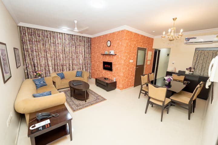 3 Bhk Service Apartment In Andheri East -
