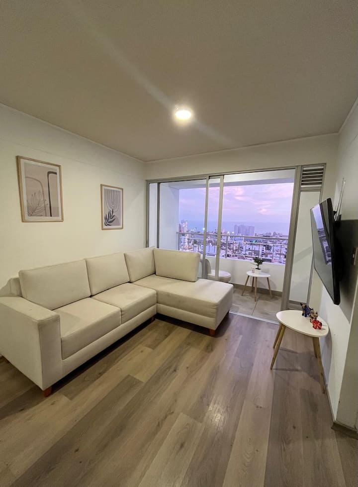 Apartamento Con Vista Al Mar | 20 Min Aeropuerto - Callao