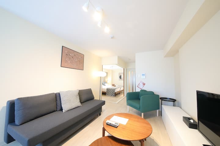 駐車場あり｜すすきの・大通公園まで徒歩15分｜インテリア新調｜ Wi - Fi完備｜612 - Sapporo