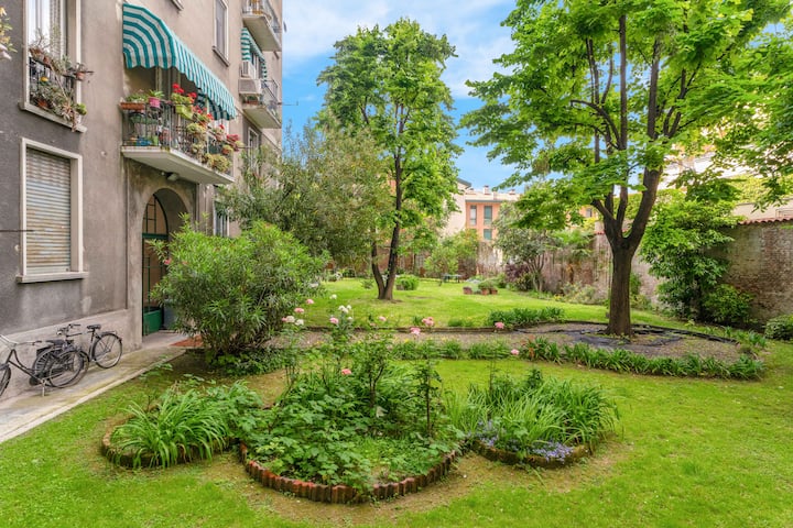 Garden View Apt On Navigli - Milão