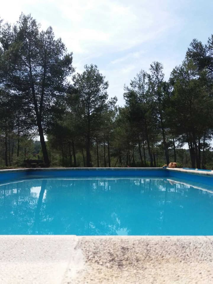 Casa De Campo "El Caroche" Alojamiento Completo - Enguera