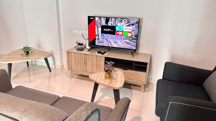 [New] 2br Airport Panoramic View Family Suite - Bayan Lepas