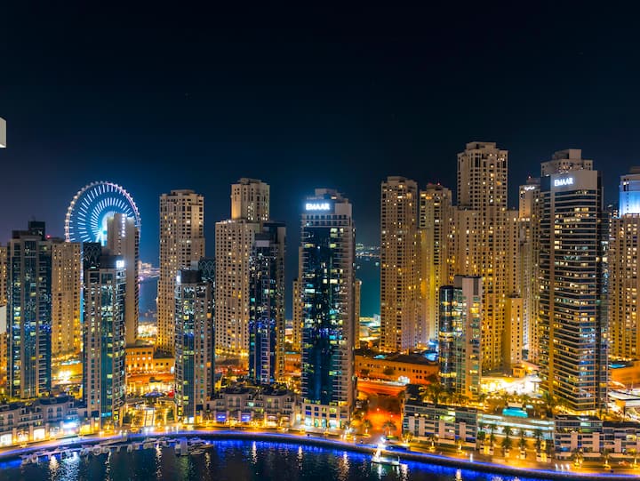 Lux New 2 Br+vida Yacht Club+marina+sea & Ain View - Dubai