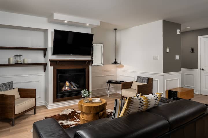 Suite Luxueuse 2 Chambres, Ski In Ski Out #101 - Saint-Sauveur