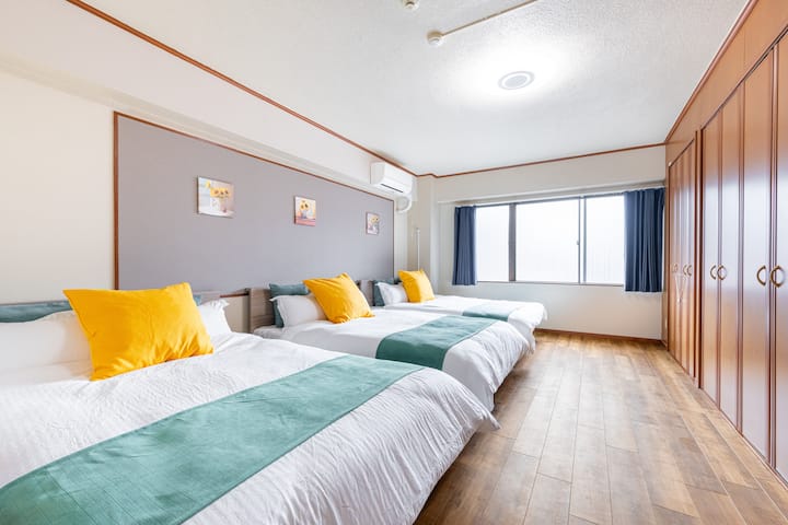 Spacious 60㎡ Stay For 8, 4min Walk From Hikifune - Ueno