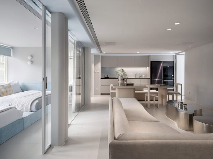 | Bleu Cèdre 靜杉 | 中山商圈 / 中山捷運 / 電梯大樓 / 自助入住 / 10人 - Taipei