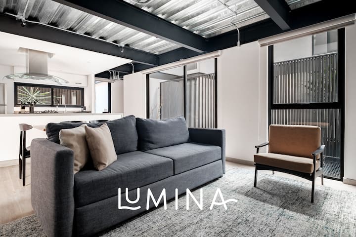 Cozy 2br With Terrace & Rooftop In Urban Reforma - Álamos