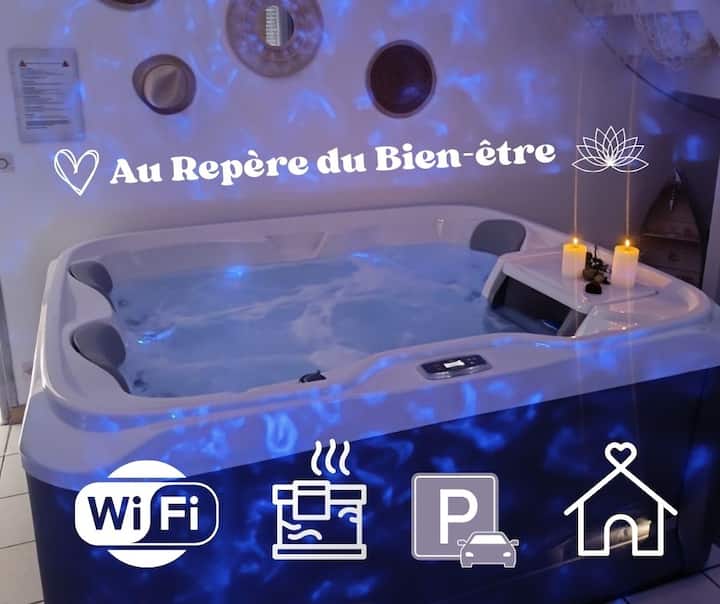 Maison Cocooning Avec Jacuzzi Privé Proche Amiens - Somme