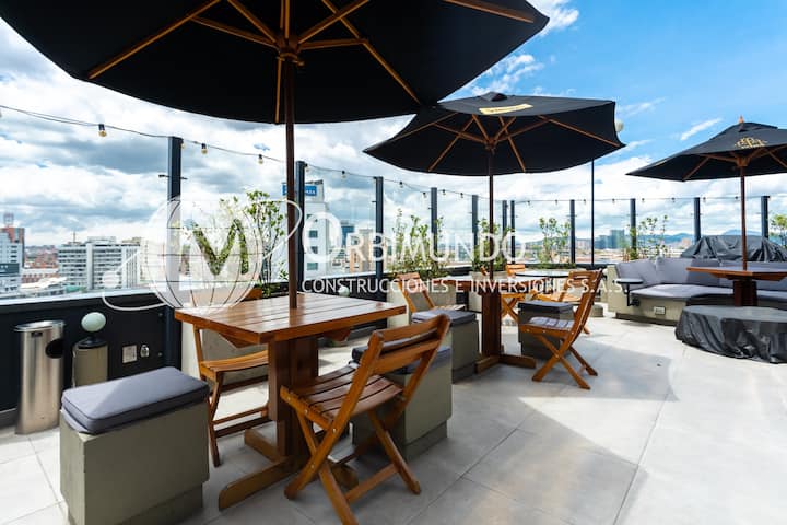 *Designer Loft*city Views & Pool - Bogota