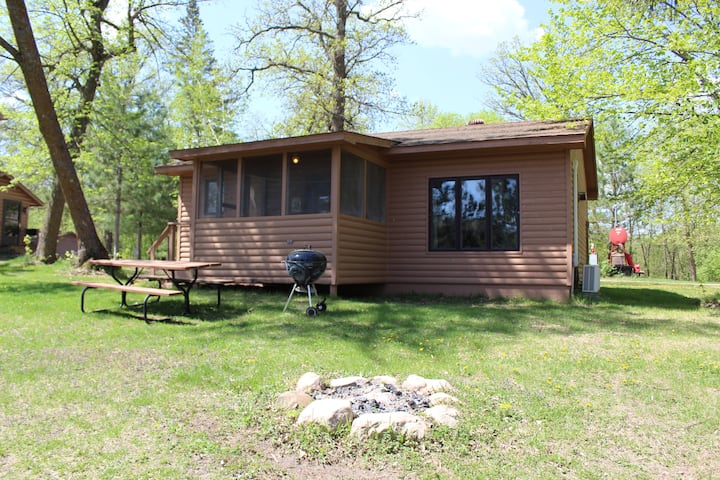 Cabin #6 Cozy Lakefront Cabin - Itasca State Park, Park Rapids