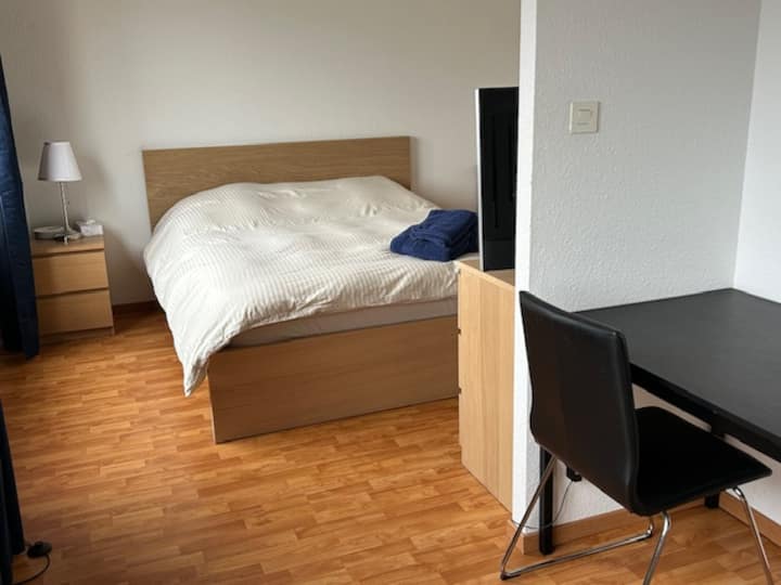 Grand Studio Proche Tram Parking Gratuit - Illkirch-Graffenstaden