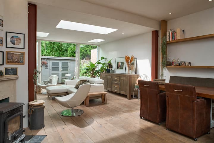 Zonnig Huis Met Voor-en Achtertuin Bij Sloterdijk - Amsterdam