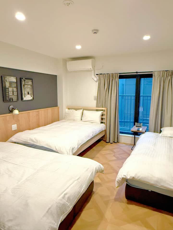 家庭豪华三床房 - Osaka, Japan