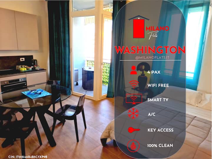 Milanoflats- Design Washington - M4 2min - Milano