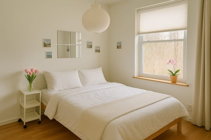 Chambre "La Paz" Dans Maison éCologique - Blainville