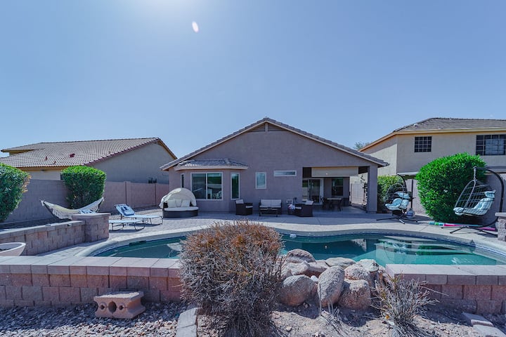 Spacious 4br Retreat | Htd Pool | Wifi - Casa Grande, AZ