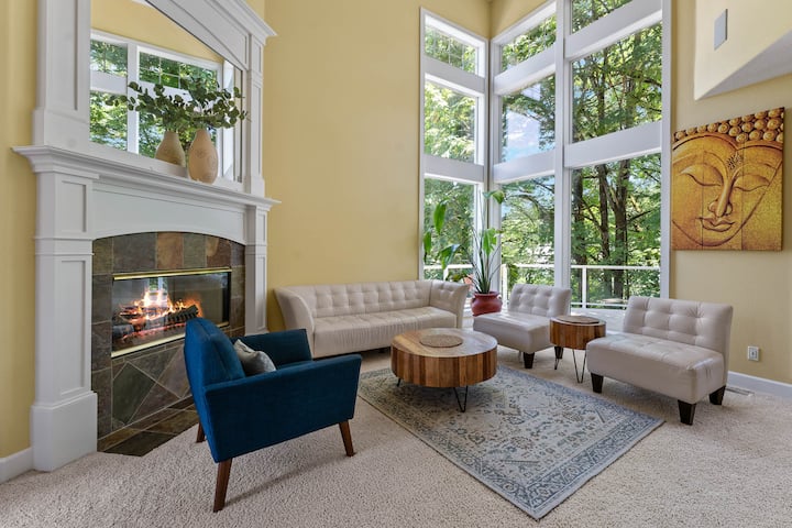 Spacious House - Free Parking, Ac, Office! - Portland, OR