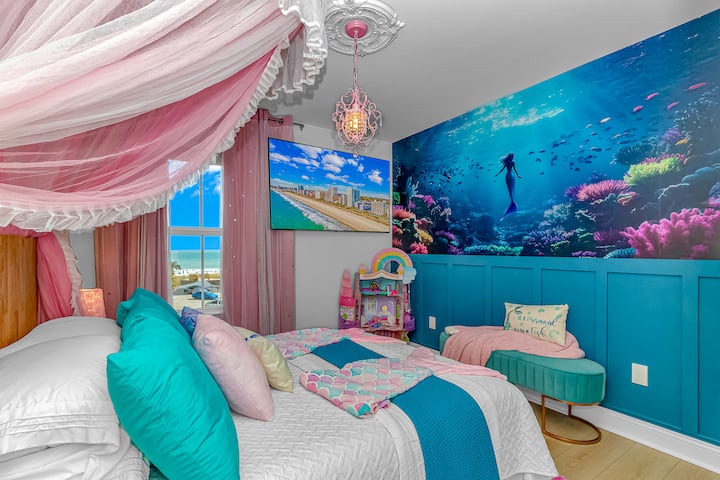 New! Ocean Views Themed Room & Arcadefun Sleeps 12 - Myrtle Beach, SC