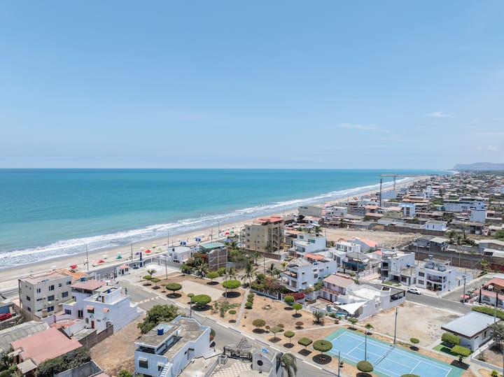 Casa Completa,3hab+bbq+parking+cocina - Manabí