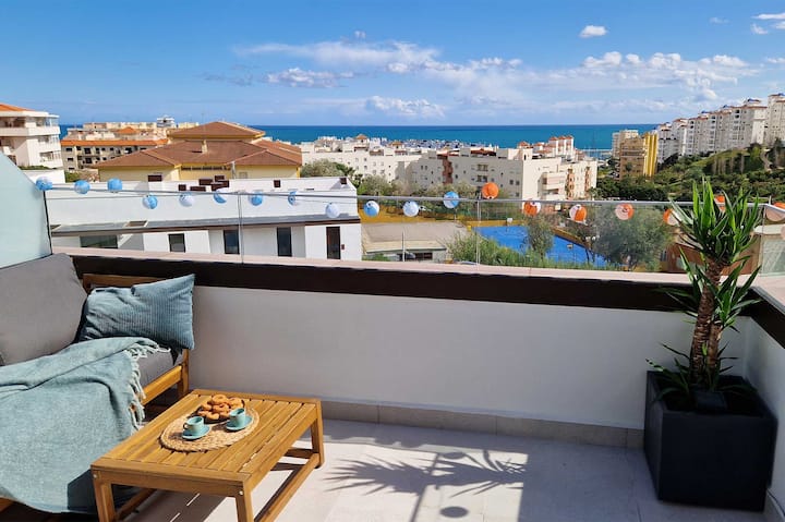 Appartement Moderne Avec Belle Vue Mer - Estepona