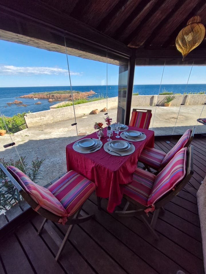 "Le Petit Paradis" à 2 Pas De La Plage - Le Trayas