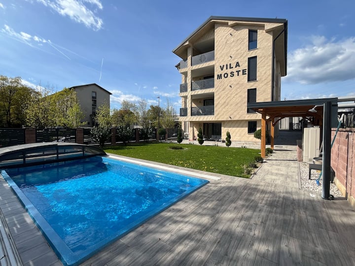 Vila Moste - Apt1 Pool & Ev Charger - Ljubljana